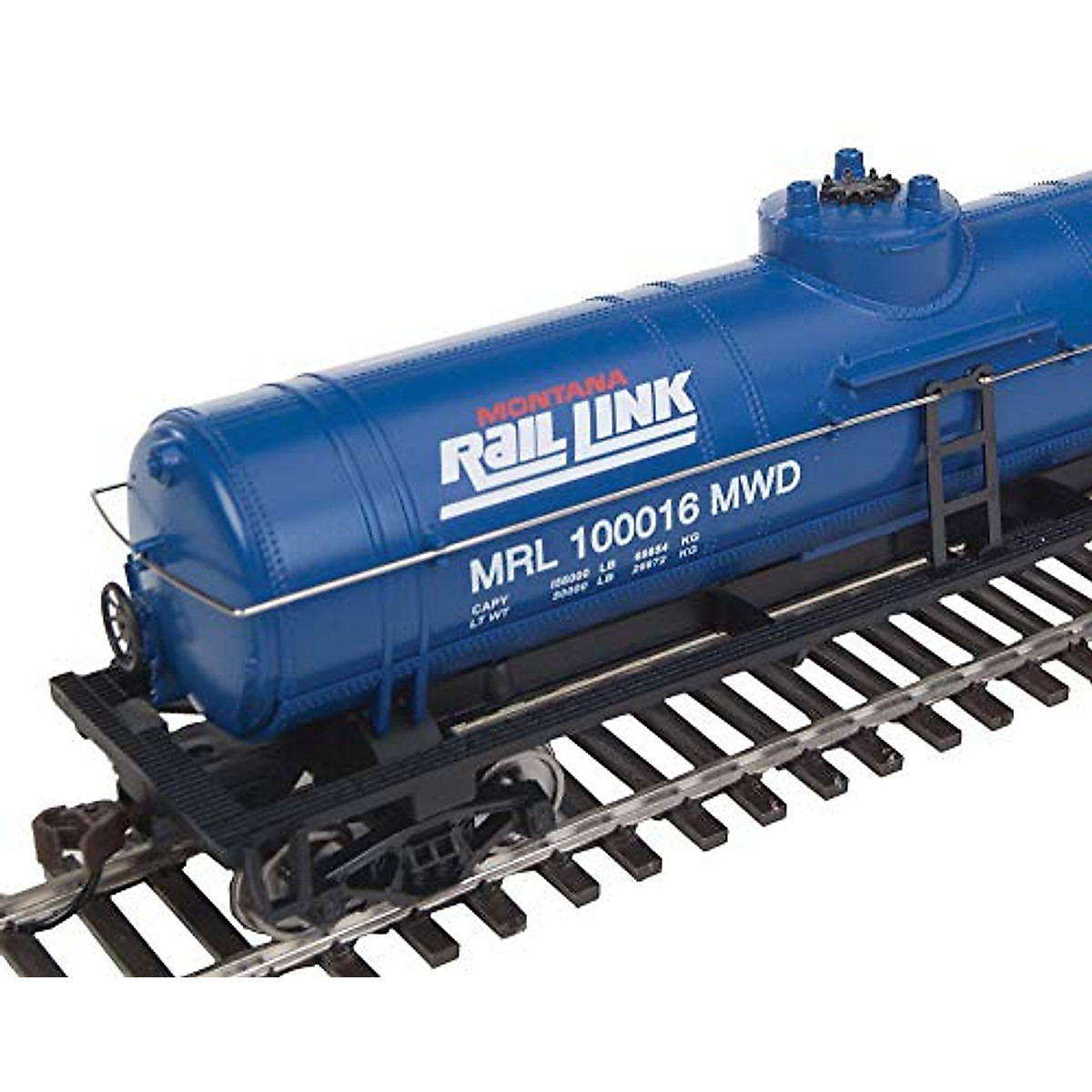 Walthers Trainline HO Scale Model Tank Car Montana Rail Link #100016, M5093