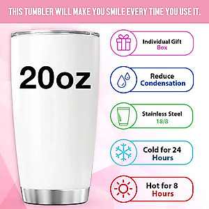 Tumbler Hugo Tea Hamlet Stainless Bonj Iced Coffee Travel Steel 20 Oz Insulated Hot