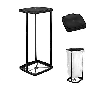 Trademark Innovations Outdoor Trash Bag Holder, Camping Garbage Can Collapsible, Trash Can for Boat, Portabel Trash Can for Indoor/Outdoor Use