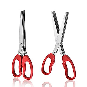 MagiDeal Shredder Scissors (Red)