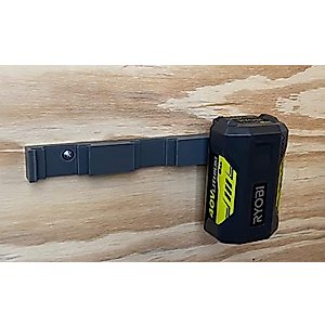 Battery Holder for Ryobi | 40V Battery Holder Ryobi | Battery Storage for Ryobi | Wall Mount for Ryobi 40V Batteries