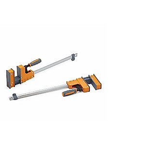 BORA 24" Parallel Clamp Set, 2 Pack of Woodworking Clamps with Rock-Solid, Even Pressure, 571124T