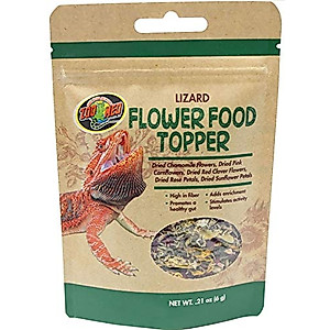 Zoo Med Flower Food Topper - Lizard - 0.21 oz