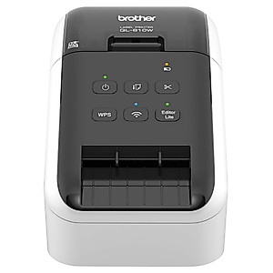 Brother RQL-810W- (QL-810W) Ultra-Fast Label Printer with Wireless Networking White (Renewed)