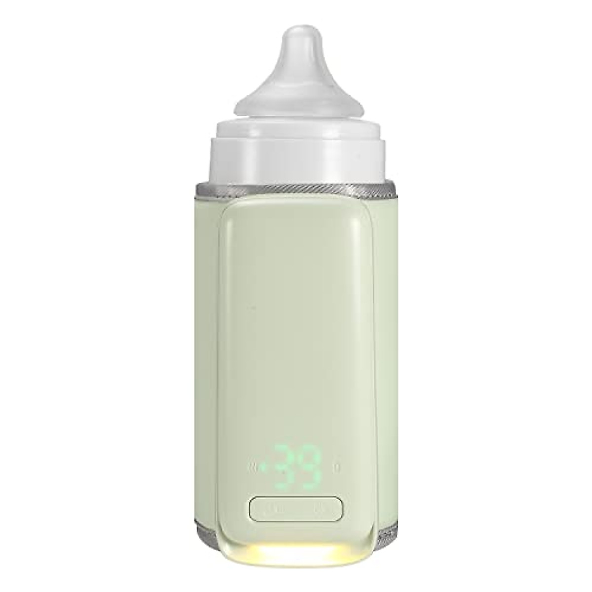 Cozytots Wireless Bottle Warmer for Travel Portable Baby Milk Warmer On The Go Constant Temperature Rechargeable USB Battery-Powered Baby Milk Heating Bag in Car Heaters Thermostat Bag