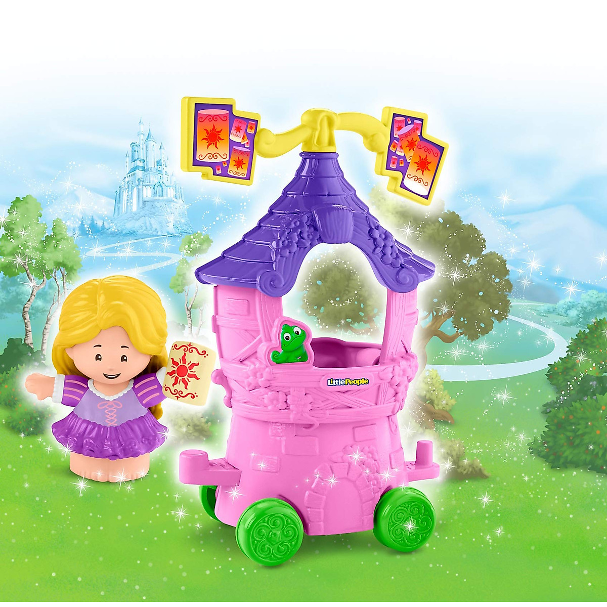 Fisher-Price Little People Disney Princess, Parade Rapunzel & Pascal's Float