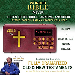 Wonder Bible NIV- The Talking Audio Bible Player (New International Version), As Seen on TV