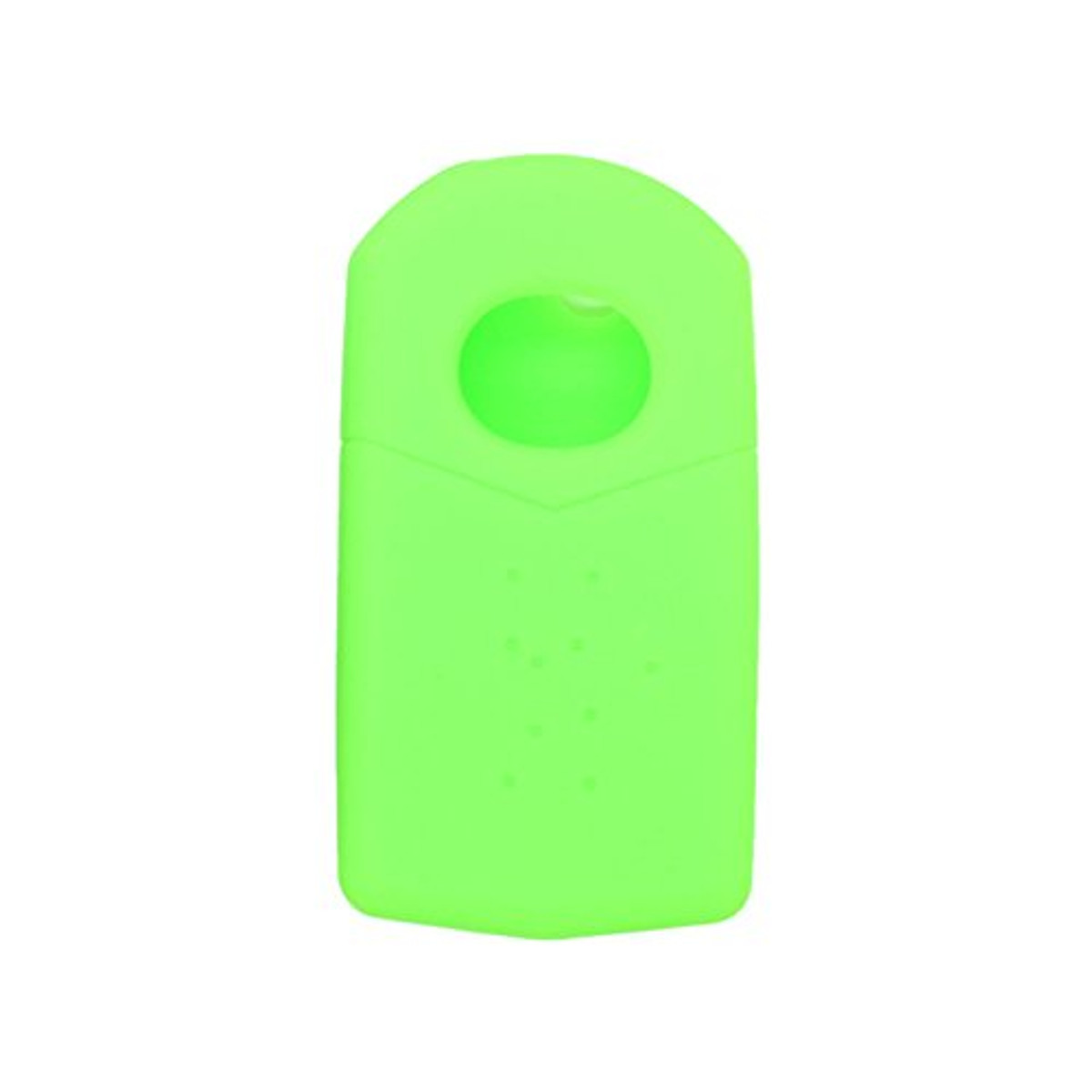 SEGADEN Silicone Cover Protector Case Holder Skin Jacket Compatible with MAZDA 3 Button Flip Remote Key Fob CV9530 Light Green