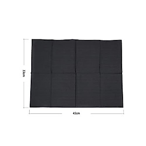 HuoHuo 125PCS Disposable Dentistry Bibs Sheets Cloths,Size 13 X 18 inches Table Covers Clean Pad,Personal Supplies for Underpad Hygiene (Black)