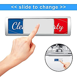 Clean Dirty Magnet for Dishwasher, Dishwasher Magnet Clean Dirty Sign, Super Strong Fridge Magnets, MUZPZ Dirty Clean Dishwasher Magnet Indicator for Kitchen Organization and Storage