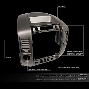 DNA Motoring ZTL-Y-0147 Center Dash Audio A/C Vent Surround Bezel Instrument Panel Bezel Cover Lid