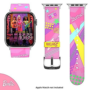 Barbie Smartwatch Band – Officially Licensed, Compatible with Every Size & Series of Apple Watch (watch not included) - Barbie & The Rockers