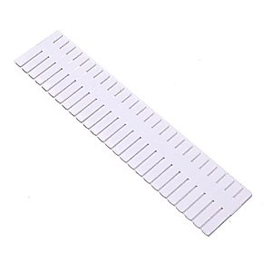 A Set of 6pcs Plastic Drawer Divider Adjustable Drawer Storage Organizer DIY Plastic Grid for Makeup, Home Tidy Closet, Socks, Underwear, Office School Supplies, Kitchen Utensil Tools