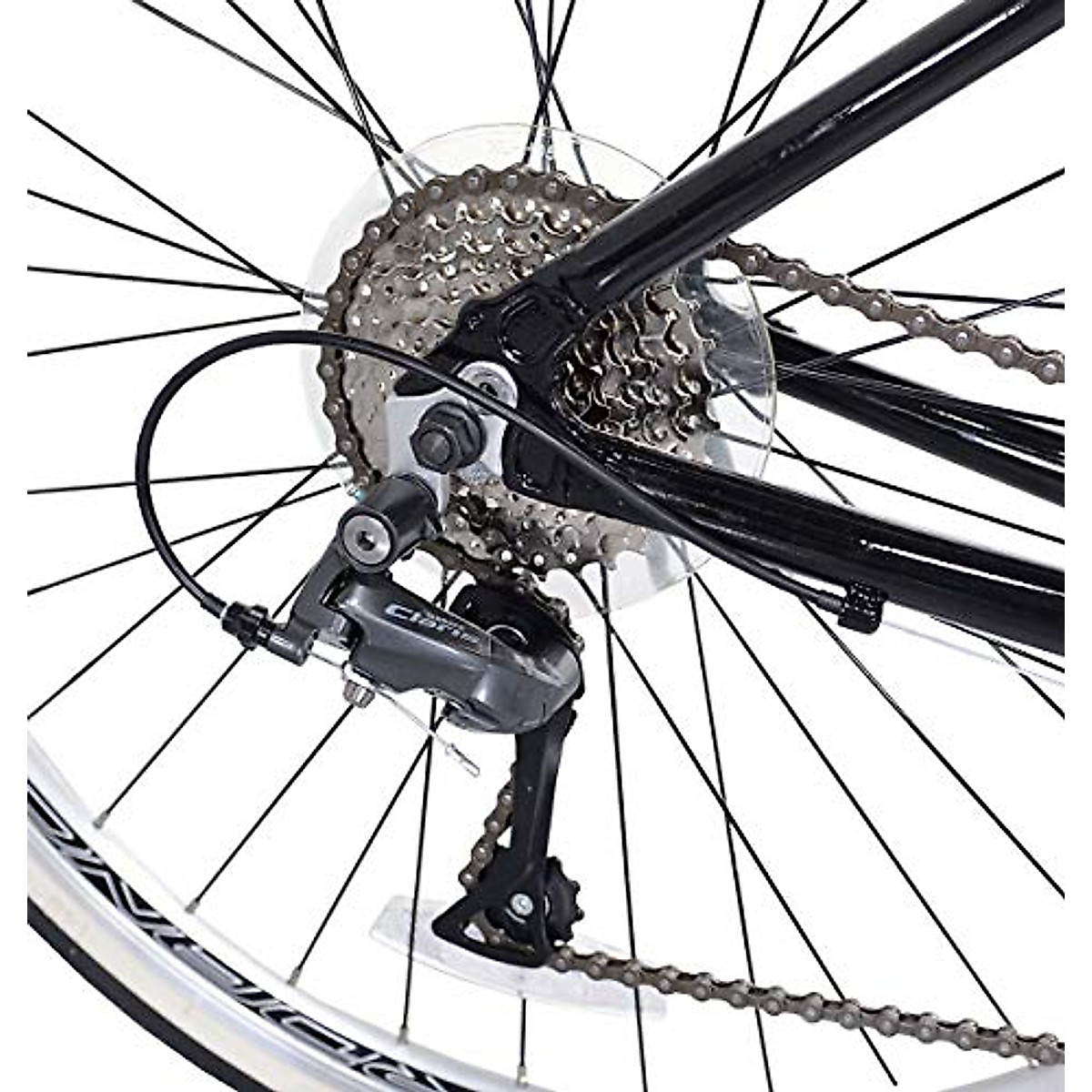 Giordano 700c Duetto Tandem Road Bike, Silver, Medium Large, (92700)