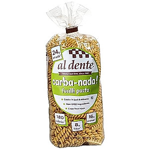 Al Dente Carba-Nada Fusilli, 12 Ounce (Pack of 6)