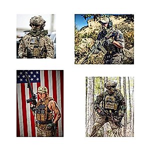 Tactical Patches of USA US American Flag Reverse, with Hook and Loop for Backpacks Caps Hats Jackets Pants, Military Army Uniform Emblems, Size 3x2 Inches