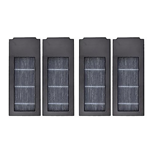 Spare parts Side Brush Mop HEPA Filter Dust Bag. Compatible For Ecovacs Deebot X2 / X2 Omni / X2 Pro / DEX86. Vacuum Cleaner Accessories (Color : 4pcs Filter)