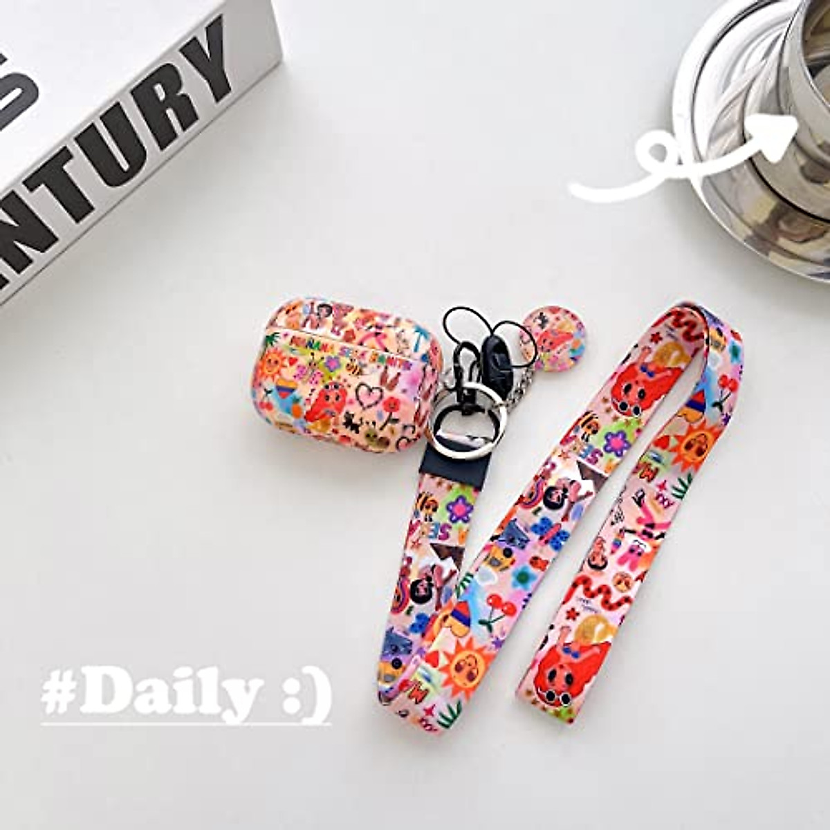 for AirPod Pro 2019/Pro 2 Gen 2022 Case,MAÑANA SERÁ Bonito Headphone,Fashion Cool Cartoon Design Pattern Skin,Ideal for Super Fans and Fanatics (Karol G)