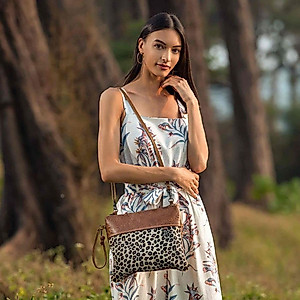 Myra Bag Liminal Cowhide Bag Upcycled Cowhide & Leather S-2837