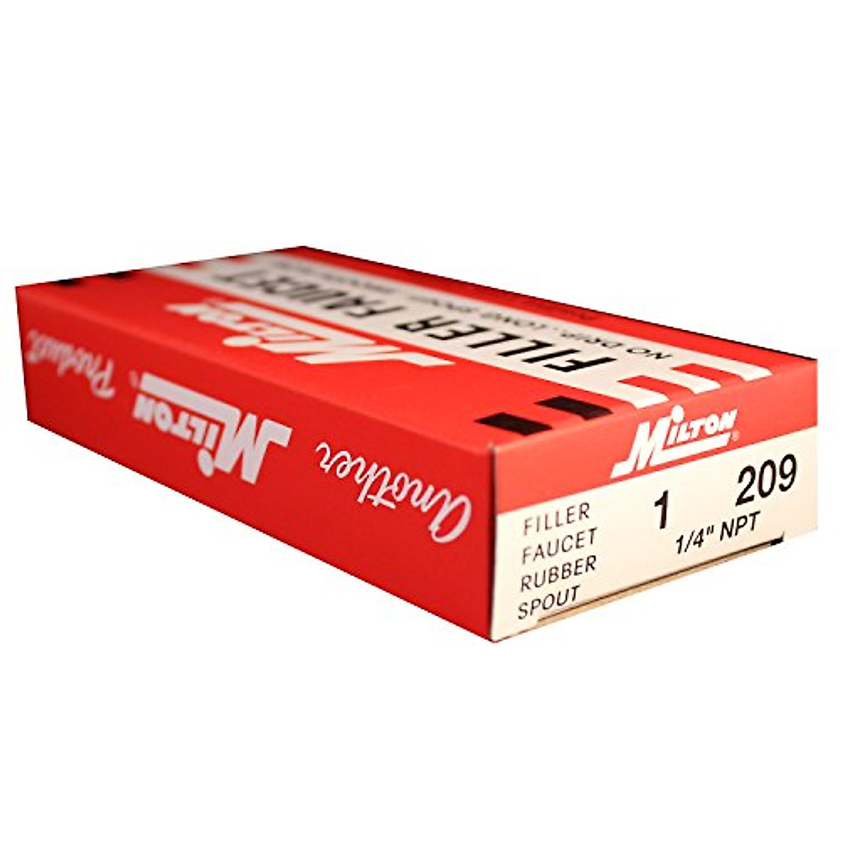 Milton (209) 1/4" NPT Rubber Filler Spout Faucet