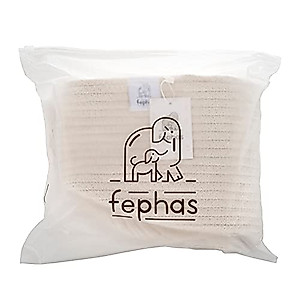 fephas Baby Diaper Caddy Organizer- Beige Rope Nursery Storage Bin- Portable Diaper Storage Basket for Changing Table and Car- Perfect Baby Shower & Registry Gift