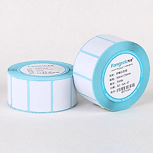 700PCS Blank Label Paper,Waterproof Adhesive Thermal Label Sticker Direct Print Sticker for Office School(20x10mm)