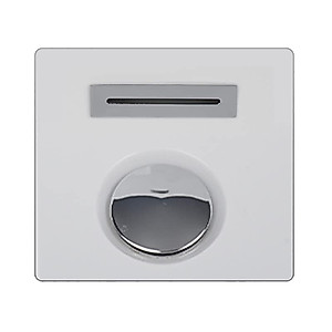 Vanity Art 54" X 29" Non-Slip Acrylic Freestanding Bathtub | Contemporary Design Soaking Tub with Overflow and Pop-up Drain, UPC Certified VA6815-NXSW