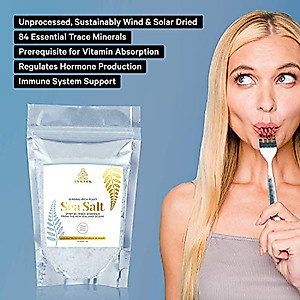 TURNER Mineral-Rich Flaky Sea Salt, Made in New Zealand, Kosher Flakes, 420 gramm, Premium Gourmet, Unprocessed, 84 Minerals & Trace Elements, 100% All-Natural, Solar & Wind Harvested, Lab Certified