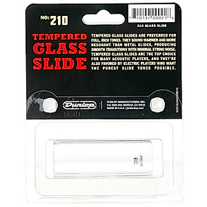 Jim Dunlop Dunlop 210 Tempered Glass Slide, Wall Thickness, Medium