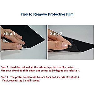 ADWITS 2 Pack Adhensive Graphite Thermal Pad 700W/m⋅K Horizontal Conductivity, 200x100x0.07mm Flexible Graphite Sheet for Mobile Laptop CPU Thermal Managemen