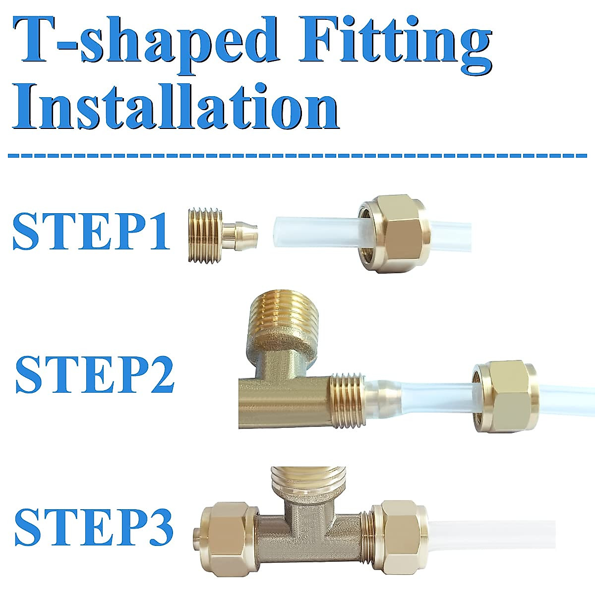 Beduan Air Blow Gun Kit with 16ft Long Pneumatic Pu Hose, Heavy Duty Air Duster Gun for Air Compressor