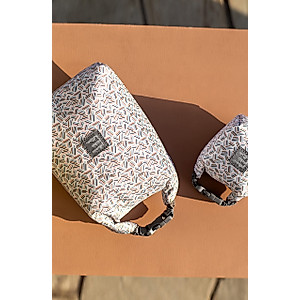 Petunia Pickle Bottom | Double Baby Bottle Holder | Baby Bottle Cooler Insulated & Reusable | Perfect for on The go Moms and Dads | Celebration