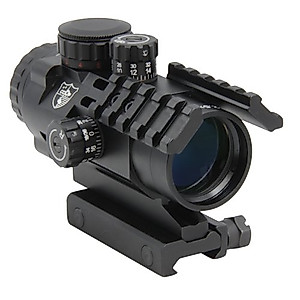 CCOP Outdoor Products Tactical Prism Scope, 2.5x32mm, Red/Green