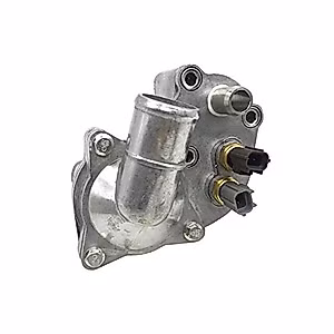 Marketplace Auto Parts - Thermostat Housing - with Two Clip-In Style Sensors Included - Compatible with 2001-2005 Ford Explorer Sport Trac 4.0L V6