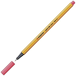 STABILO Point 88 Pen, Neon Red