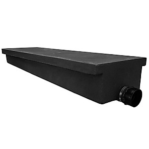 RecPro 23 Gallon RV Holding Tank 56" x 16 1/4" x 8 1/2" | 3366 | Black Waste Water | Made in America