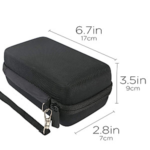 co2CREA Hard Travel Case Replacement for DOACE 2019 Professional 2200W Voltage Converter All-in-One Converter Step Down 220v to 110v Power 10A Dual Adapter International Plug Converters