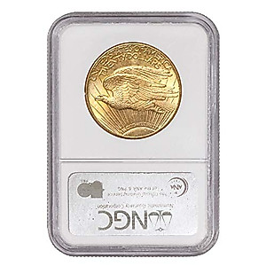 1911 D American Gold Saint Gaudens Double Eagle MS-67 by CoinFolio $20 NGC MS67