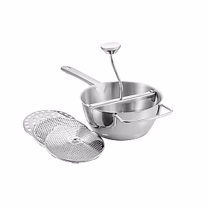 McSunley Stainless Steel Prep-N-Cook Food Mill