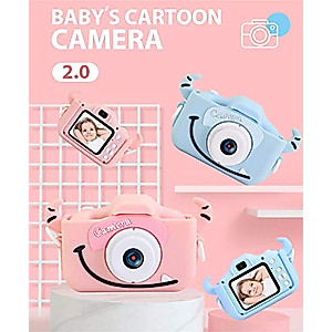 #32uW52 Camera 1080P Hd with 2 0 Inches Color Dual Selfie Video Game Children Camera