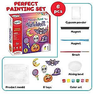 BUDDY N BUDDIES Mould and Coloring Gypsum, DIY Arts & Crafts Sculpture Kit, DIY Toy for Kids (Halloween)
