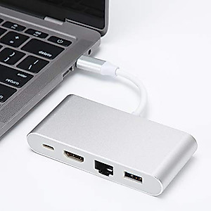 Type-C Adapter RJ45 Powerful Heat Dissipation All‑Round Enhancement Type‑C Adapter for Home Office