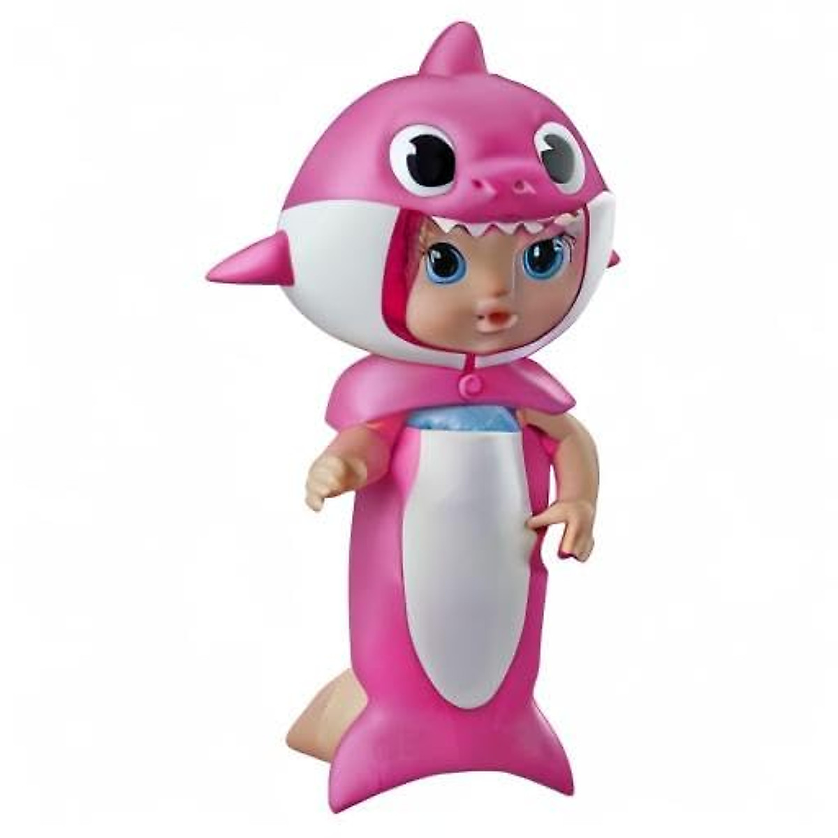 Baby Alive, Baby Shark Blonde Hair Doll, with Tail & Hood, Inspired by Hit Song & Dance, Waterplay Toy for Kids Ages 3 Years Old & Up (Amazon Exclusive), Pink