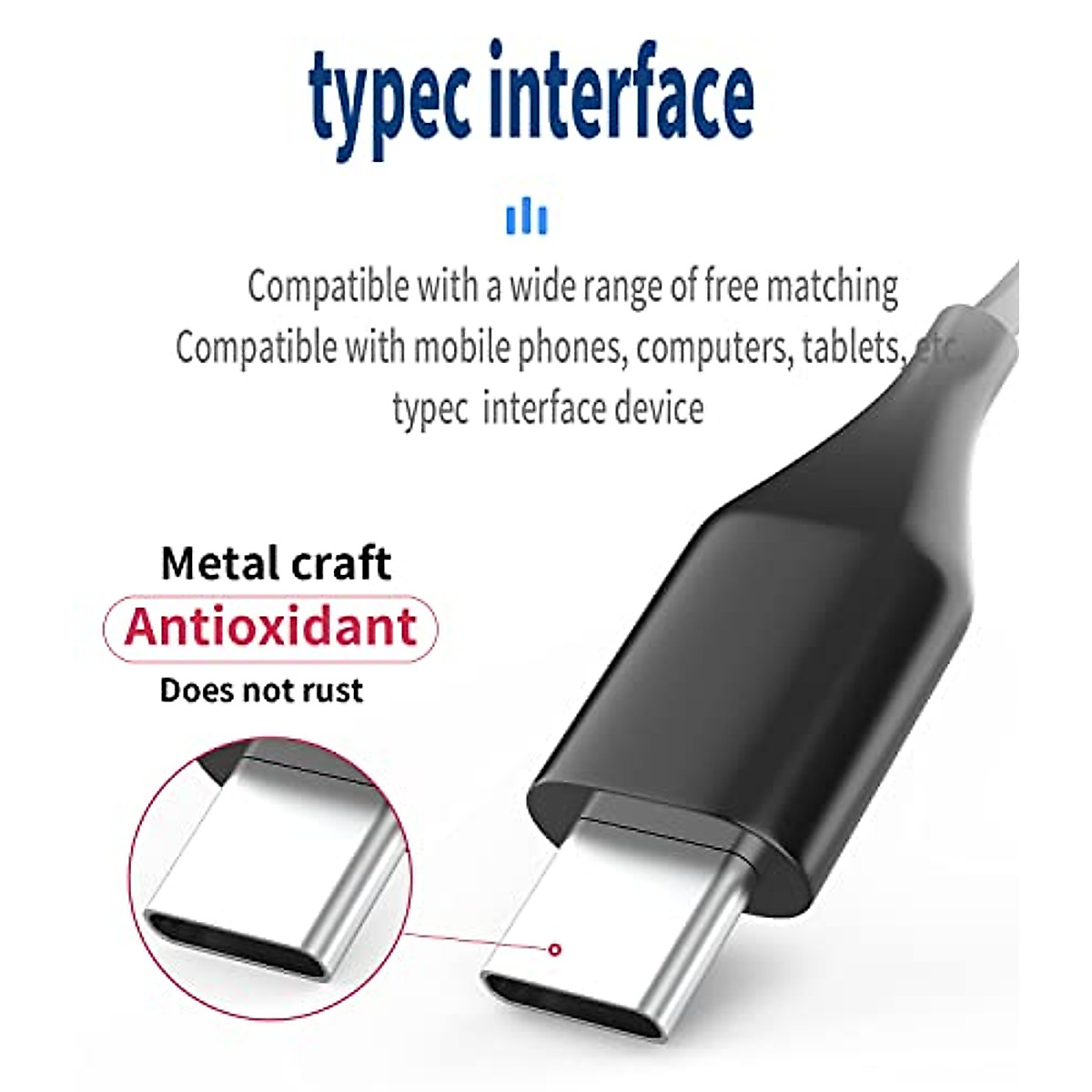 USB C Headphone Wired With Microphone Type(2pack)Kid School in Earbud Running Earphone Chromebook Computer headset Compatible for Samsung Galaxy S20 21 FE Ultra Note10 pad Pro LG oneplus Google pixel