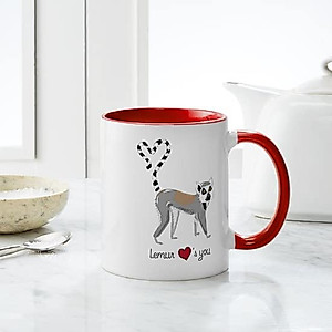CafePress Lemur Mug Ceramic Coffee Mug, Tea Cup 11 oz