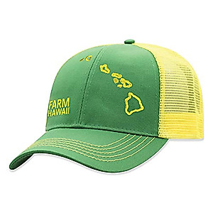 John Deere Farm State Pride Cap-Green and Yellow-Hawaii