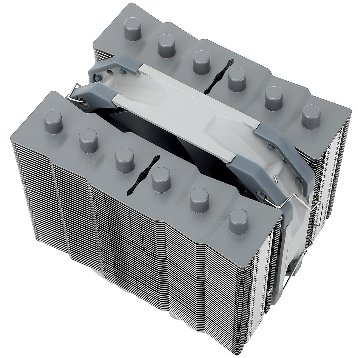 Thermalright Silver Soul 135 Dual Tower CPU Air Cooler, 6x6mm Heat Pipes, TL-D12PRO-G PWM Fan, Aluminium Heatsink Cover, AGHP Technology, for AMD AM4/Intel 1700/1150/1151/1200/2011/2066