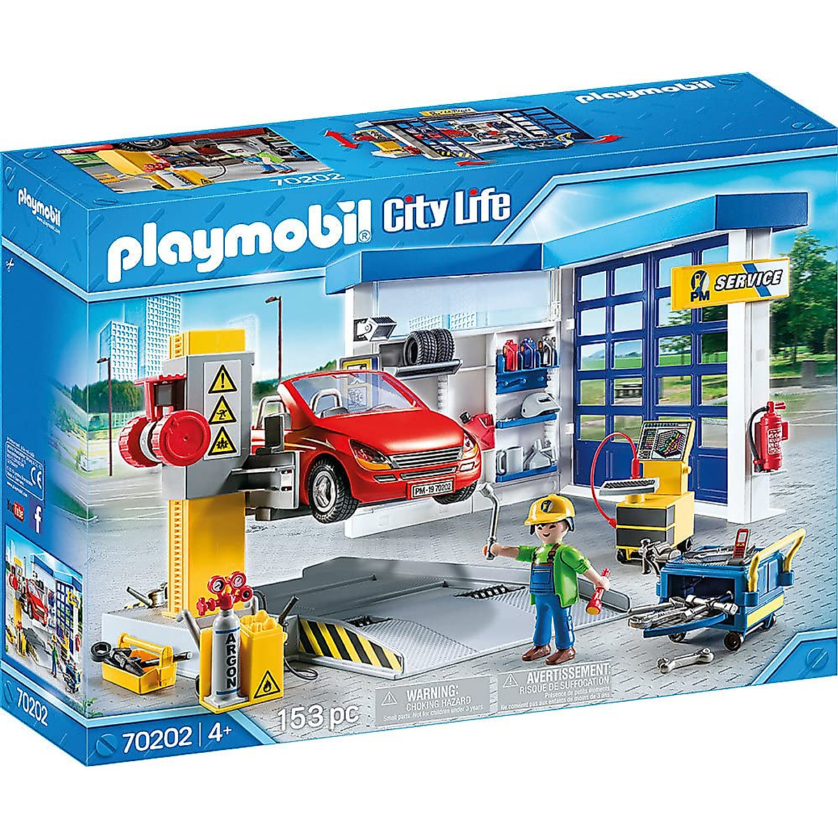 Playmobil Car Repair Garage