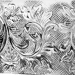 Elegance Round Ornate Wedding Cake Stand, 18-Inch, Silver