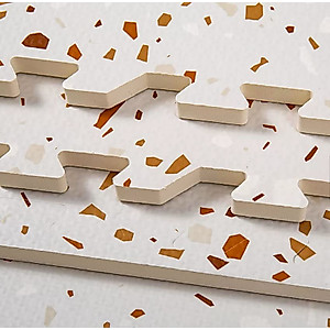 Baby Foam Play Mat (Brown Terrazzo)